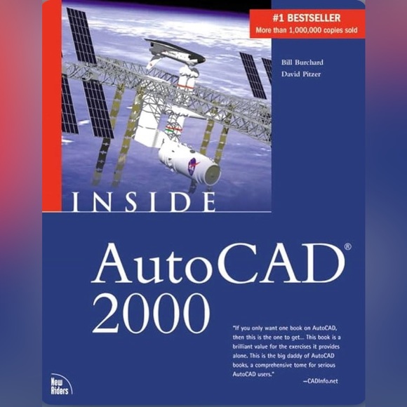 Other | Inside Autocadr 200 By David Pitzer And Bill Burchard 1999 Cdrom | Poshmark